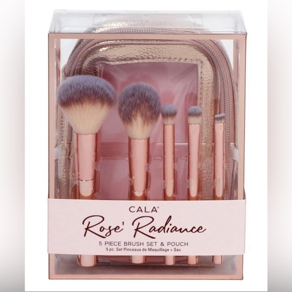Cala | Makeup | Cala Ros Radiance 5 Piece Brush Set Pouch | Poshmark
